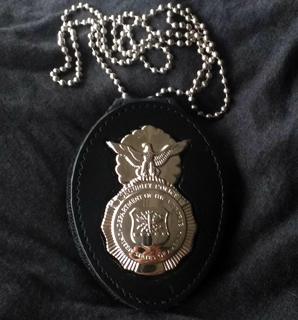 Usaf Security Police Badge Security Forces Officer U.S. Air Force